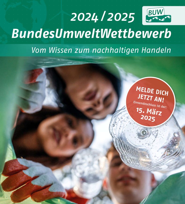 Mitmachen beim BundesUmweltWettbewerb 2025!: VBIO